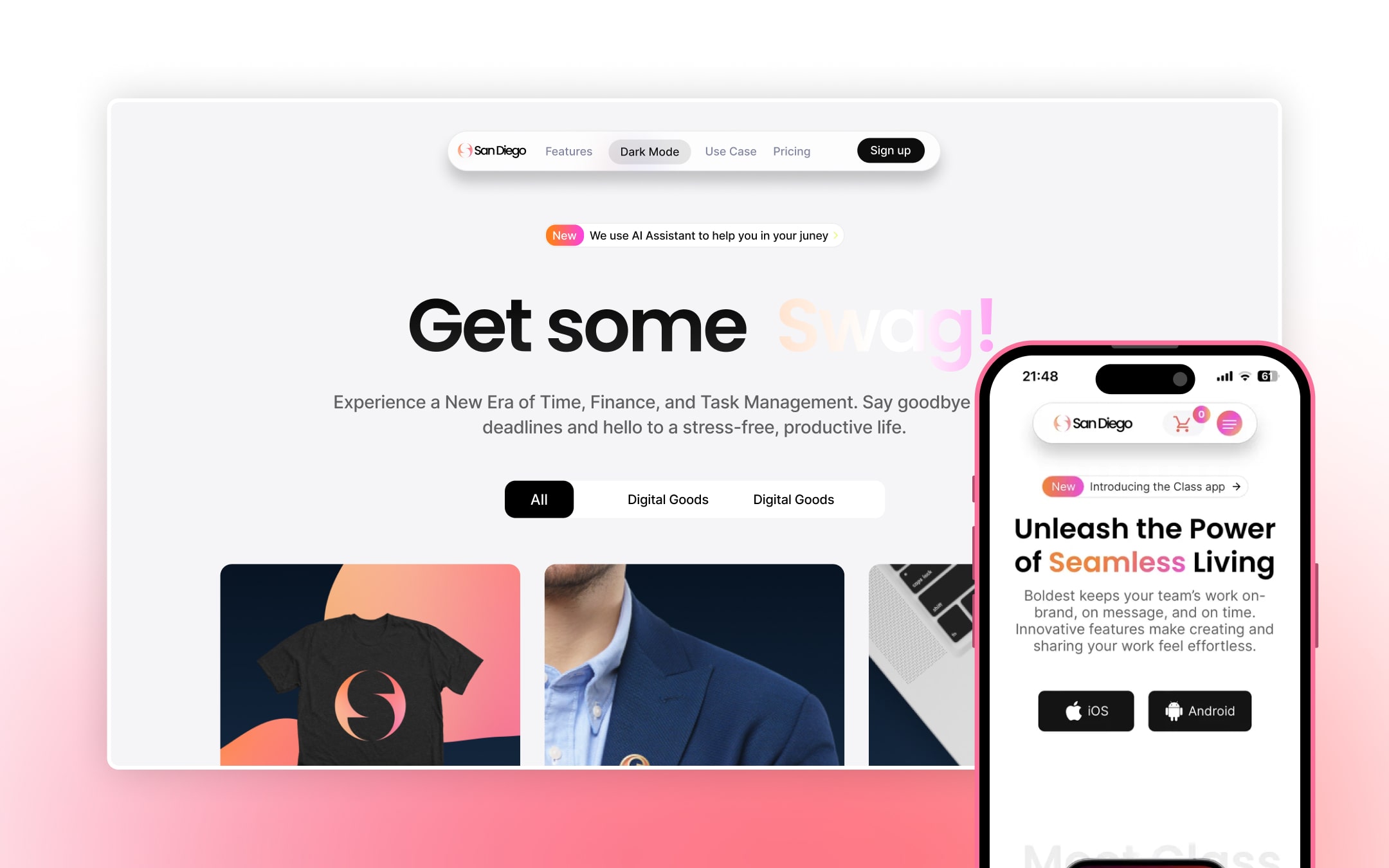 San Diego - SaaS Webflow Template | Wedoflow